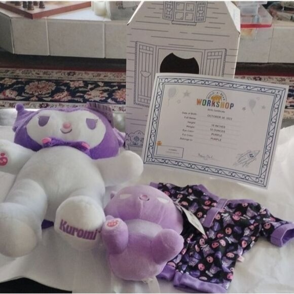 Build-A-Bear | Toys | Buildabear Purple Kuromi Sleeper Gift Set Wbaku ...